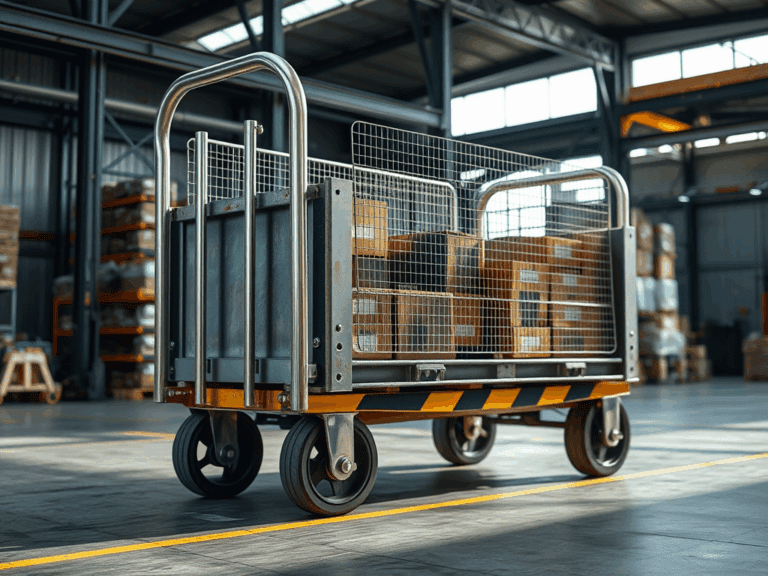 Safeguarding Efficiency: The Role of Heavy-Duty Material Handling Carts ...